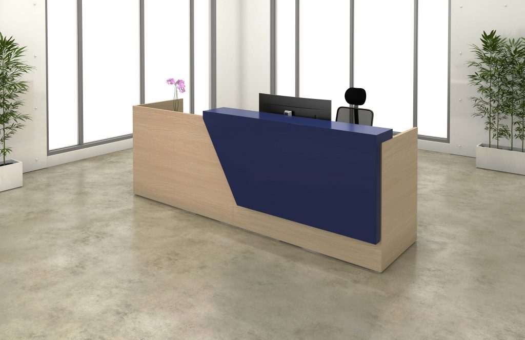 Overture Reception Desk | DeskMakers | Alan Desk Reception