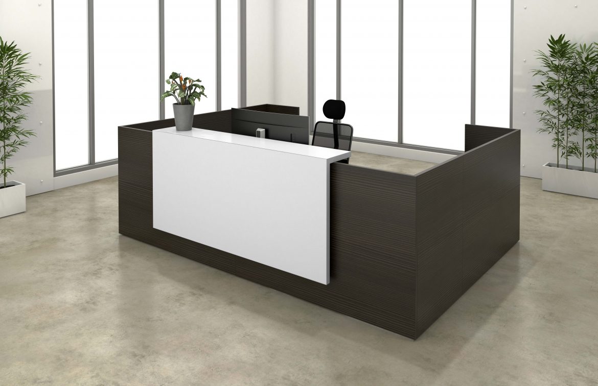 Overture Reception Desk | DeskMakers | Alan Desk Reception