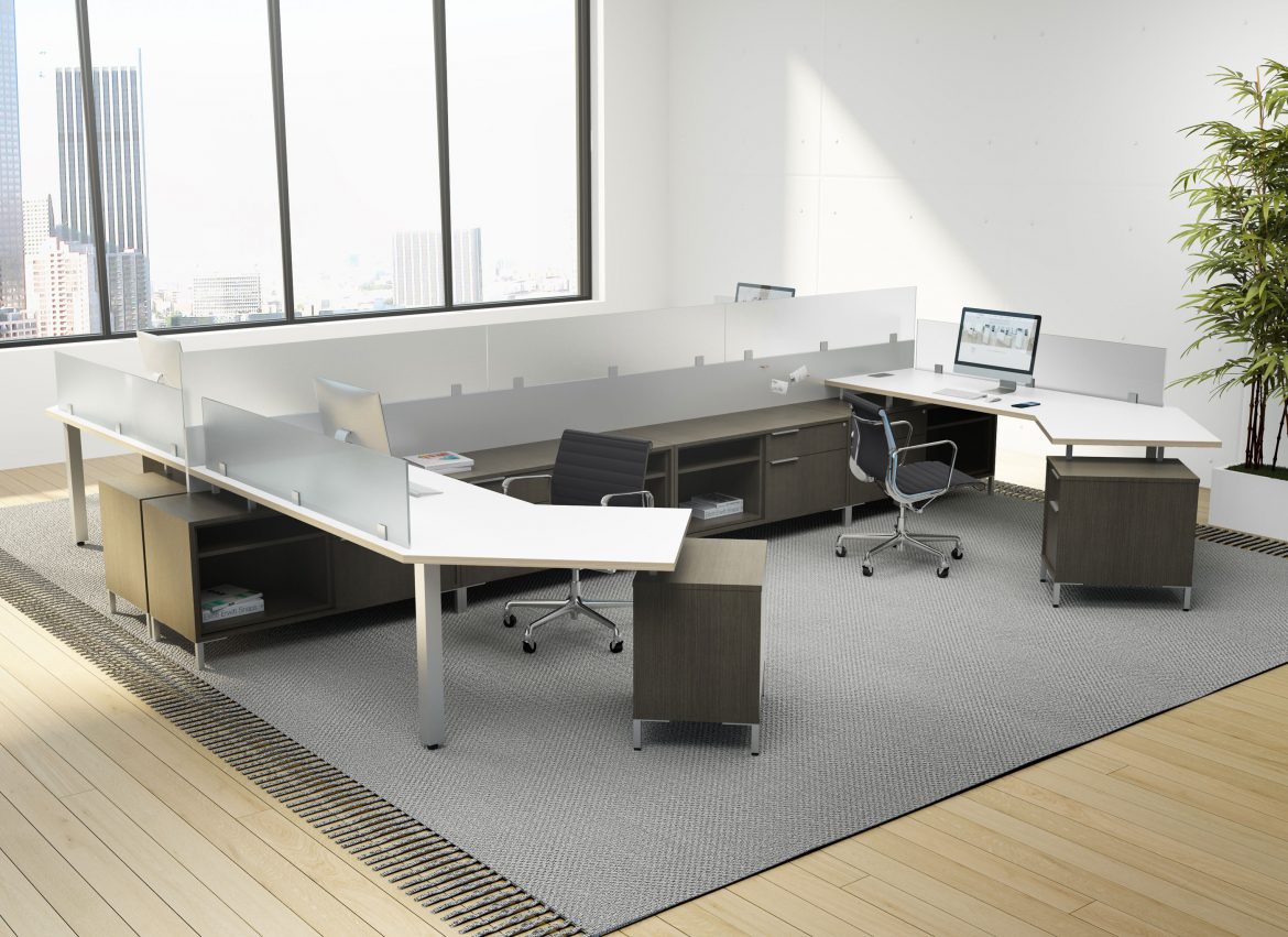 TeamWorx Workstations | DeskMakers | Alan Desk Workstations