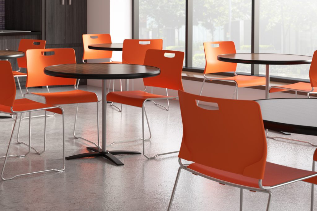Kelley Stacking Chair | 9to5 Seating | Alan Desk