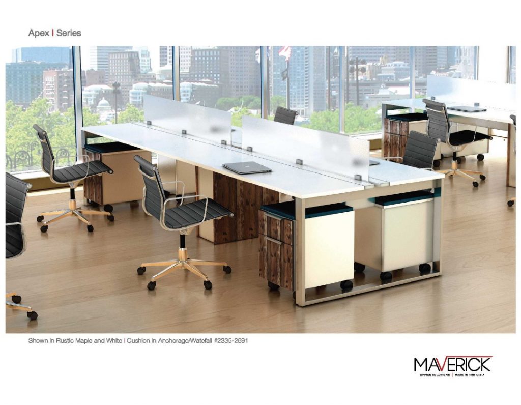 Apex Open Plan | Maverick Desk | Alan Desk Apex Open Plan
