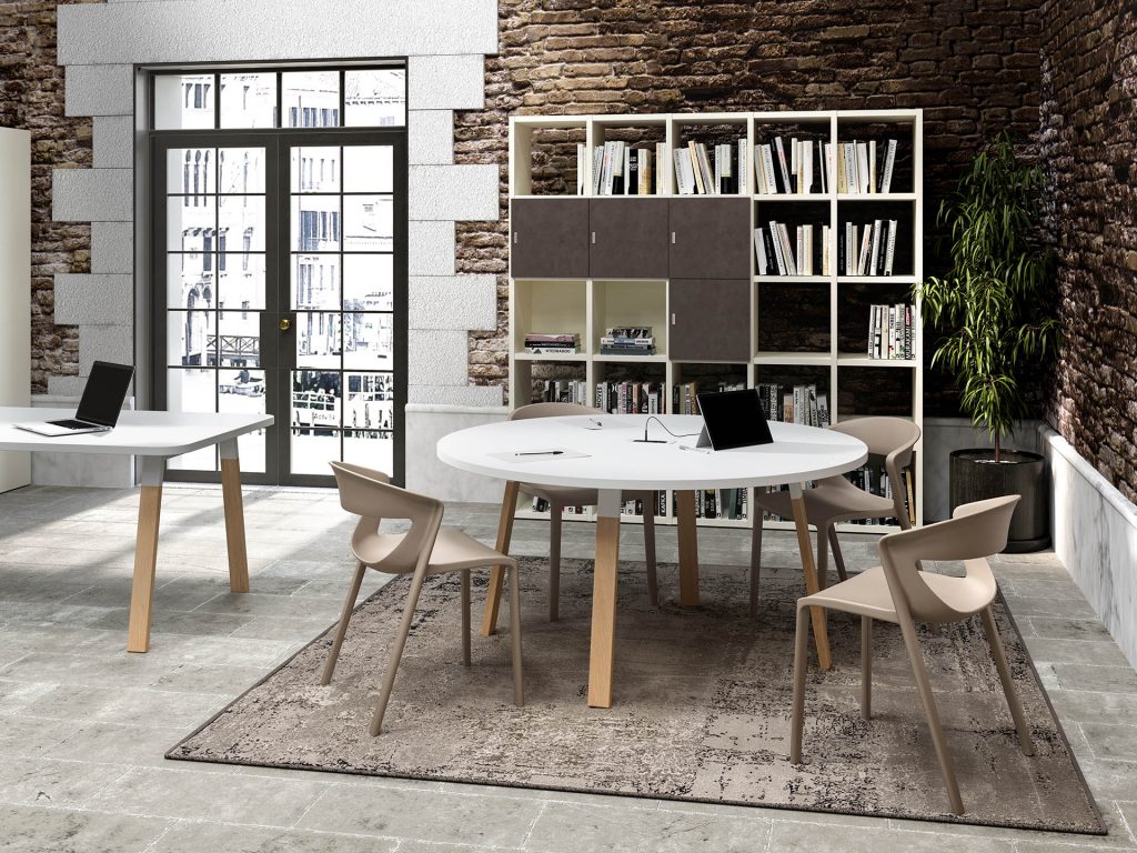 Atreo Wood Conference Table | Alea | Alan Desk Conference