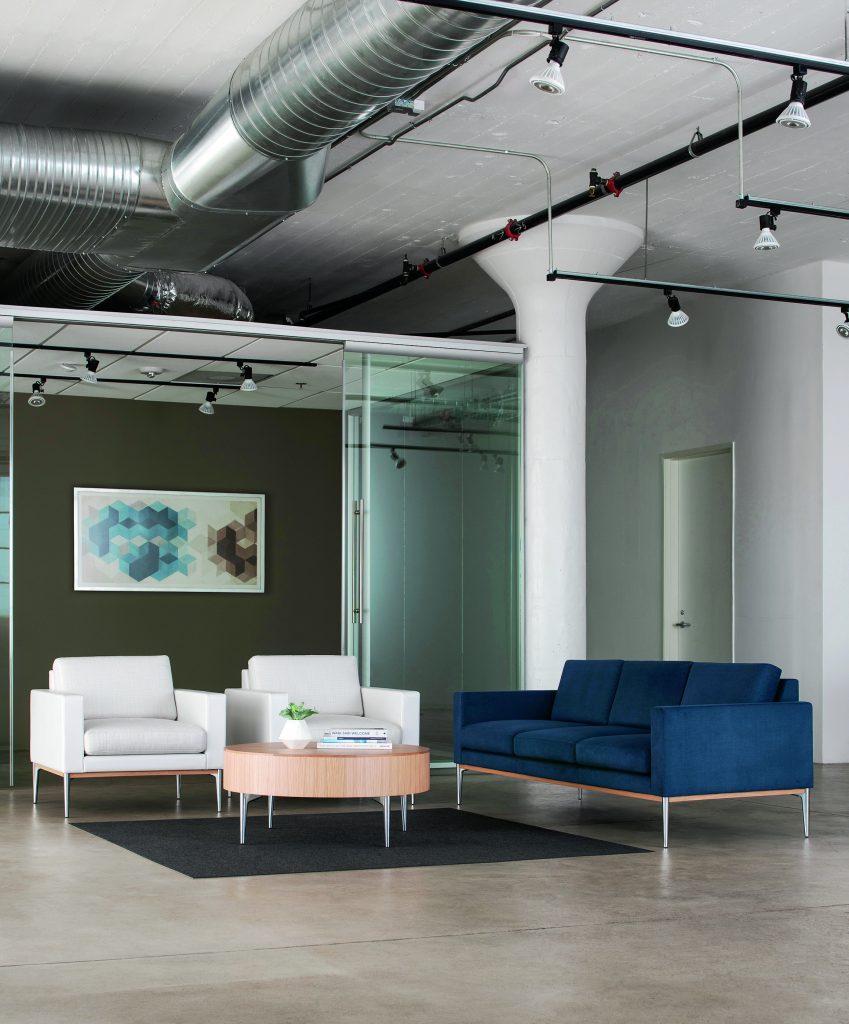 Uptown Social Lounge Seating | Arcadia | Alan Desk Lounge