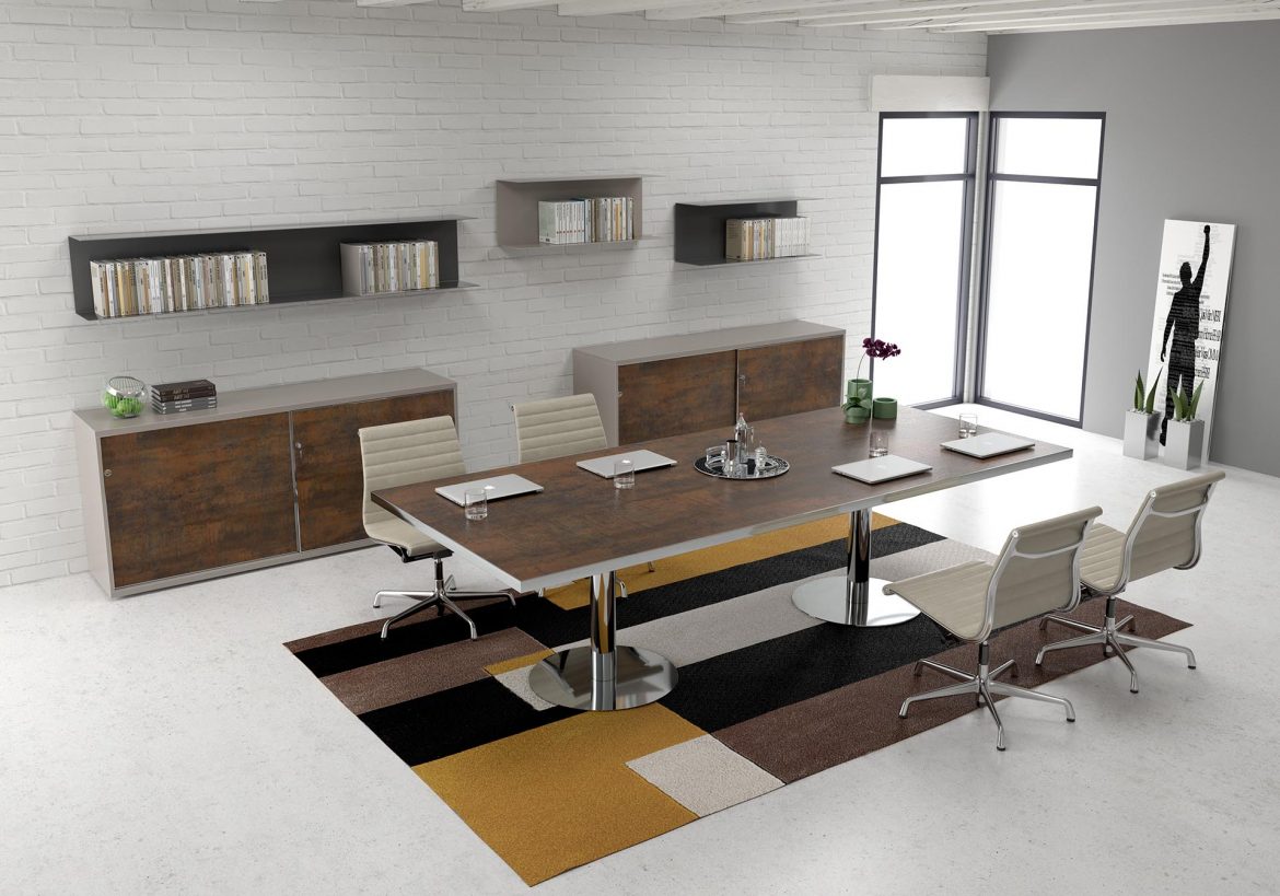 Archimede Conference Table | Alea | Alan Desk Conference