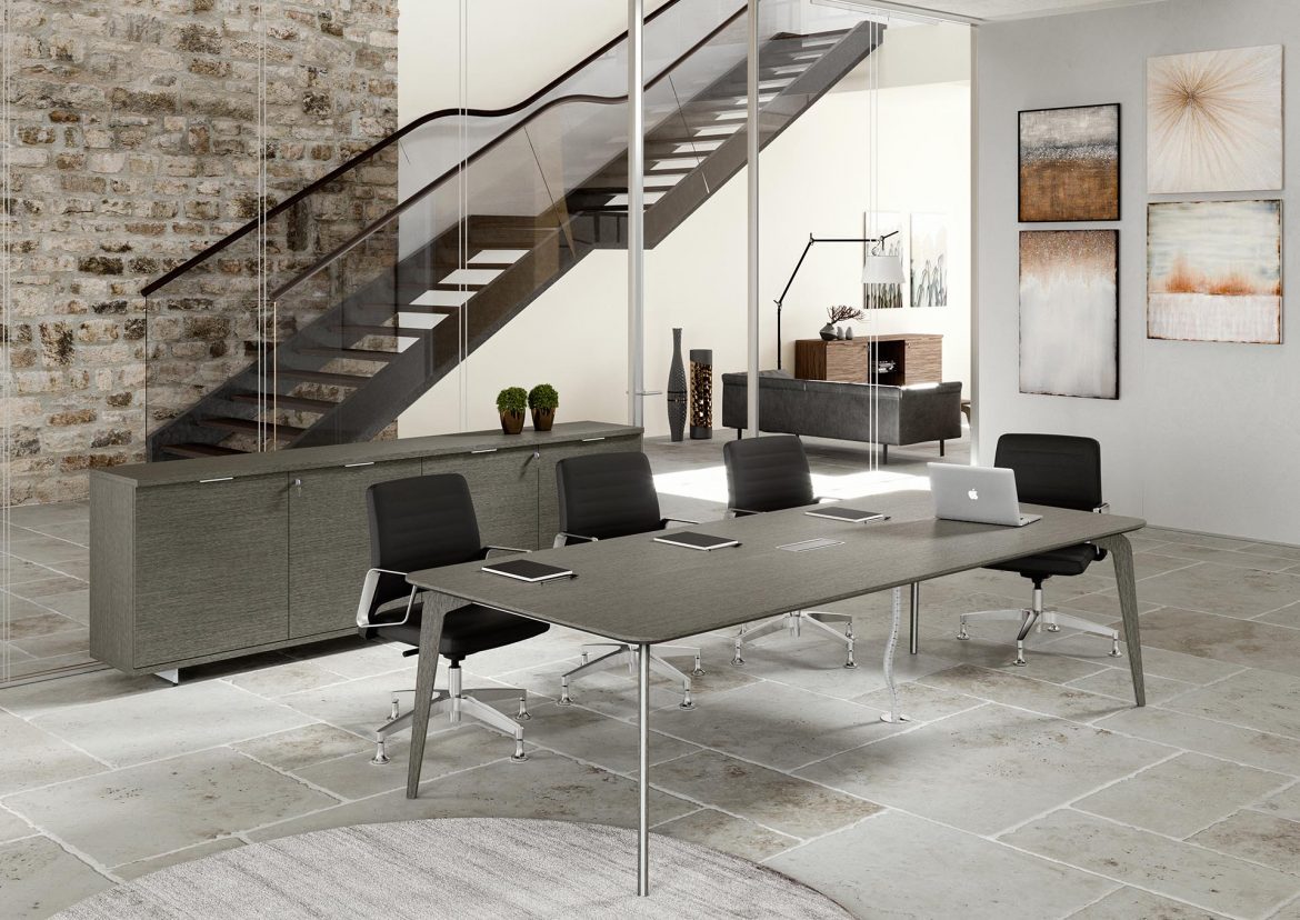 Blade X Conference Tables | Alea | Alan Desk Conference