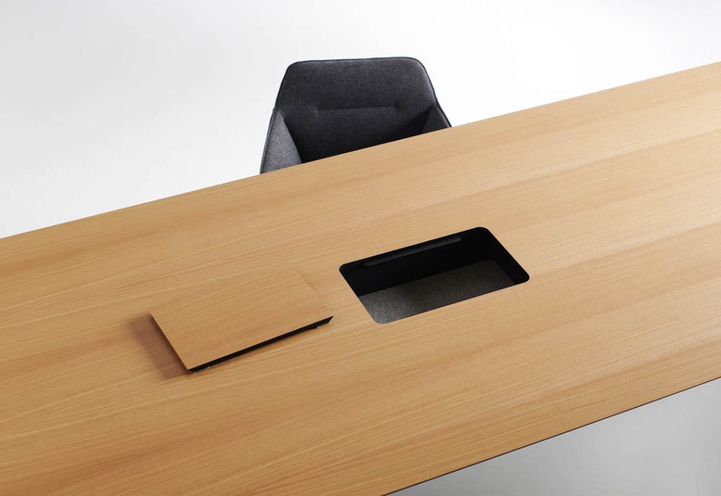 Davis Furniture | Inform Table Collection | Alan Desk