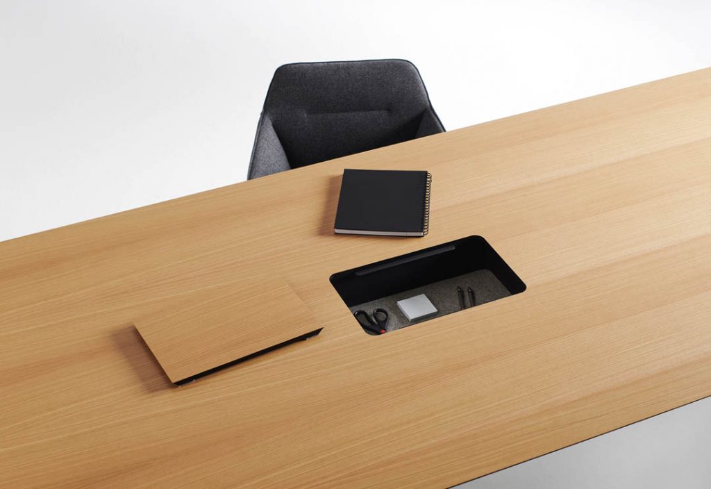 Davis Furniture | Inform Table Collection | Alan Desk