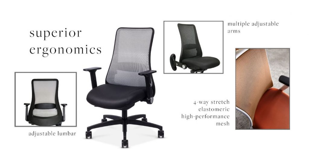 Genie Task Chair | Via Seating | Alan Desk