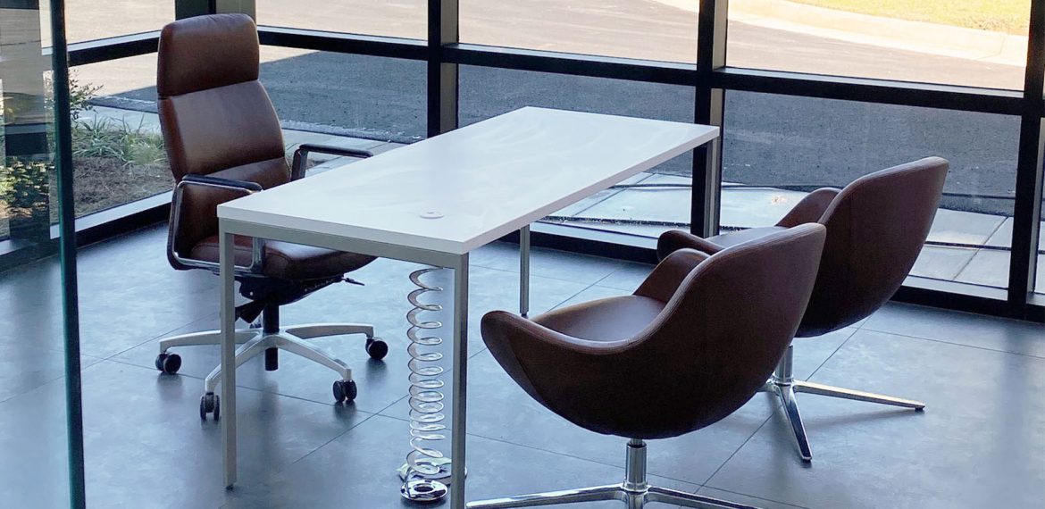 Comet Lounge Chair | Via Seating | Alan Desk Lounge Chair