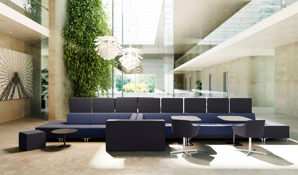 Share - Modular Lounge Seating | Stylex | Alan Desk Lounge