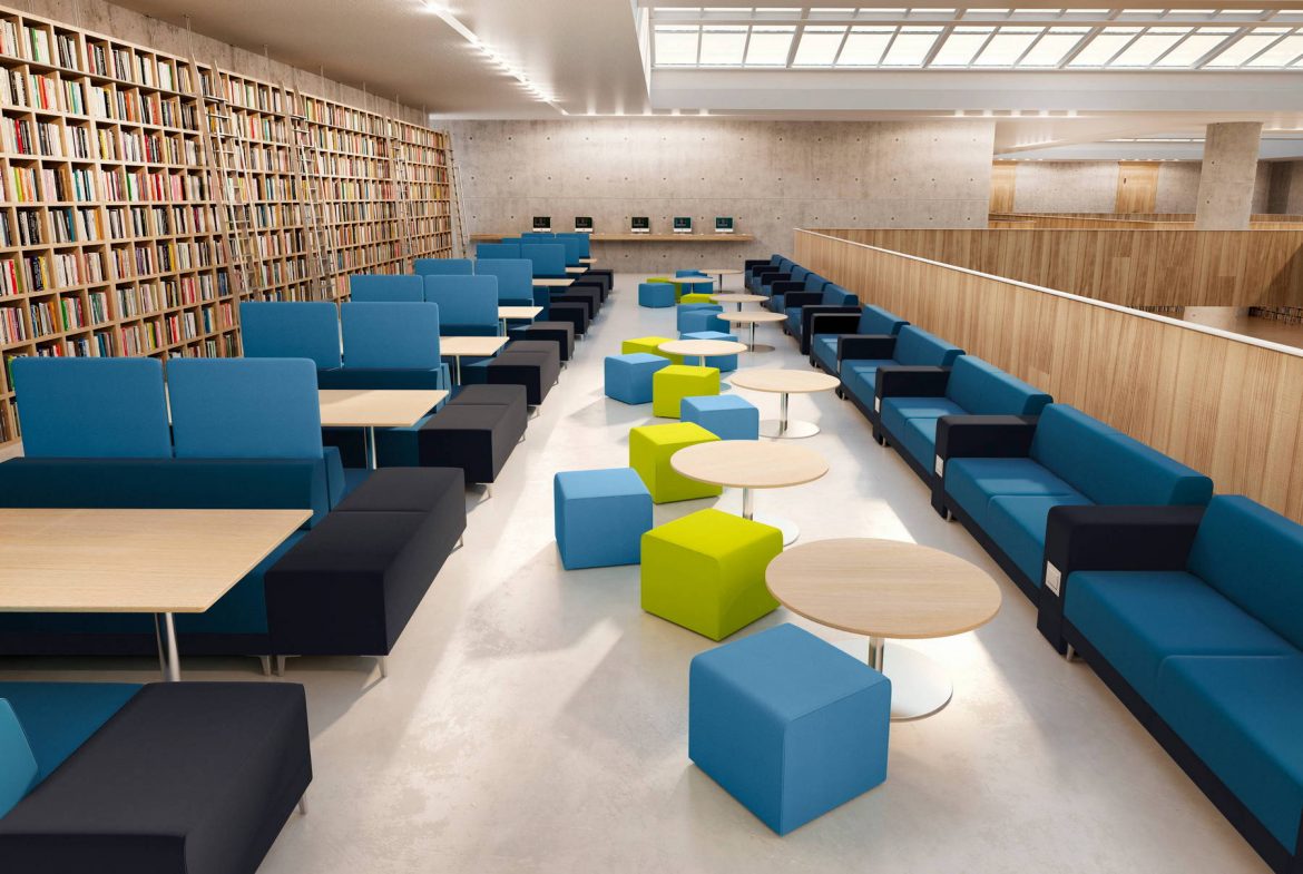 Share - Modular Lounge Seating | Stylex | Alan Desk Lounge