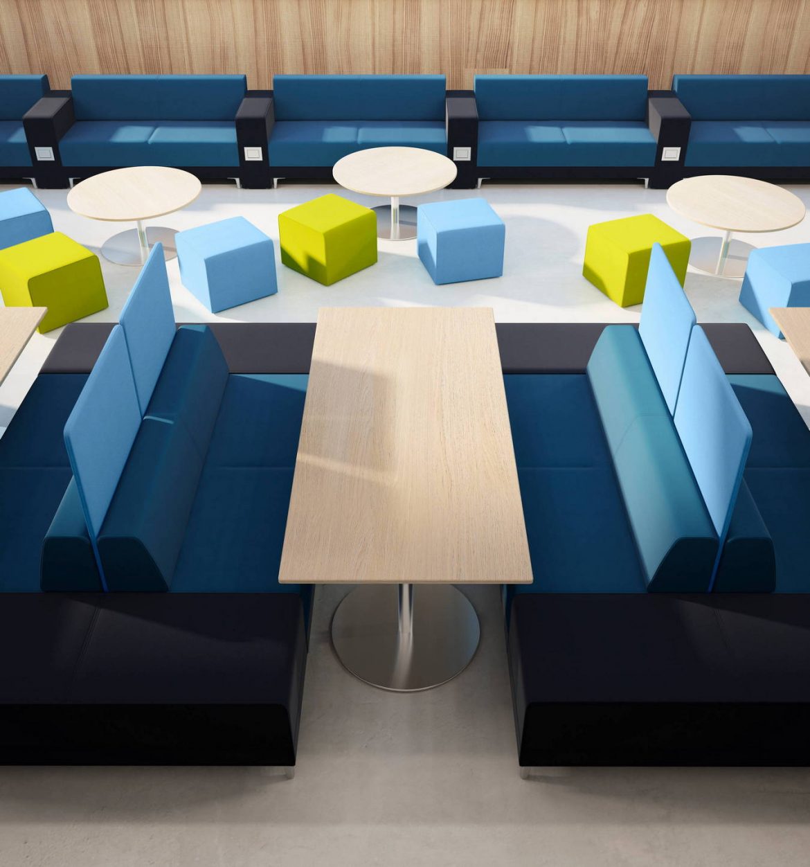 Share - Modular Lounge Seating | Stylex | Alan Desk Lounge