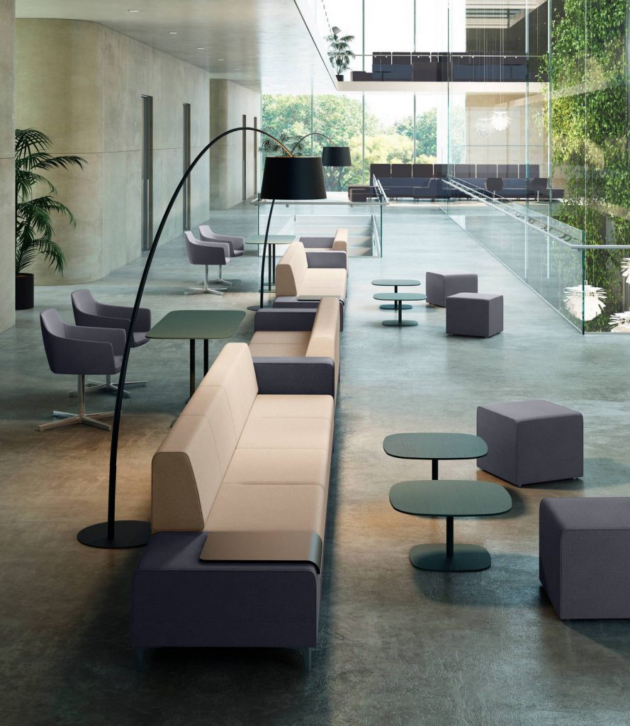 Share - Modular Lounge Seating | Stylex | Alan Desk Lounge
