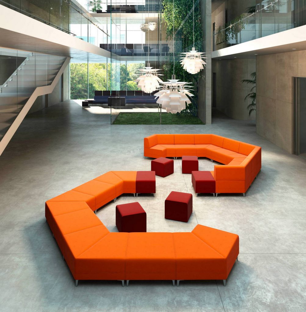Share - Modular Lounge Seating | Stylex | Alan Desk Lounge