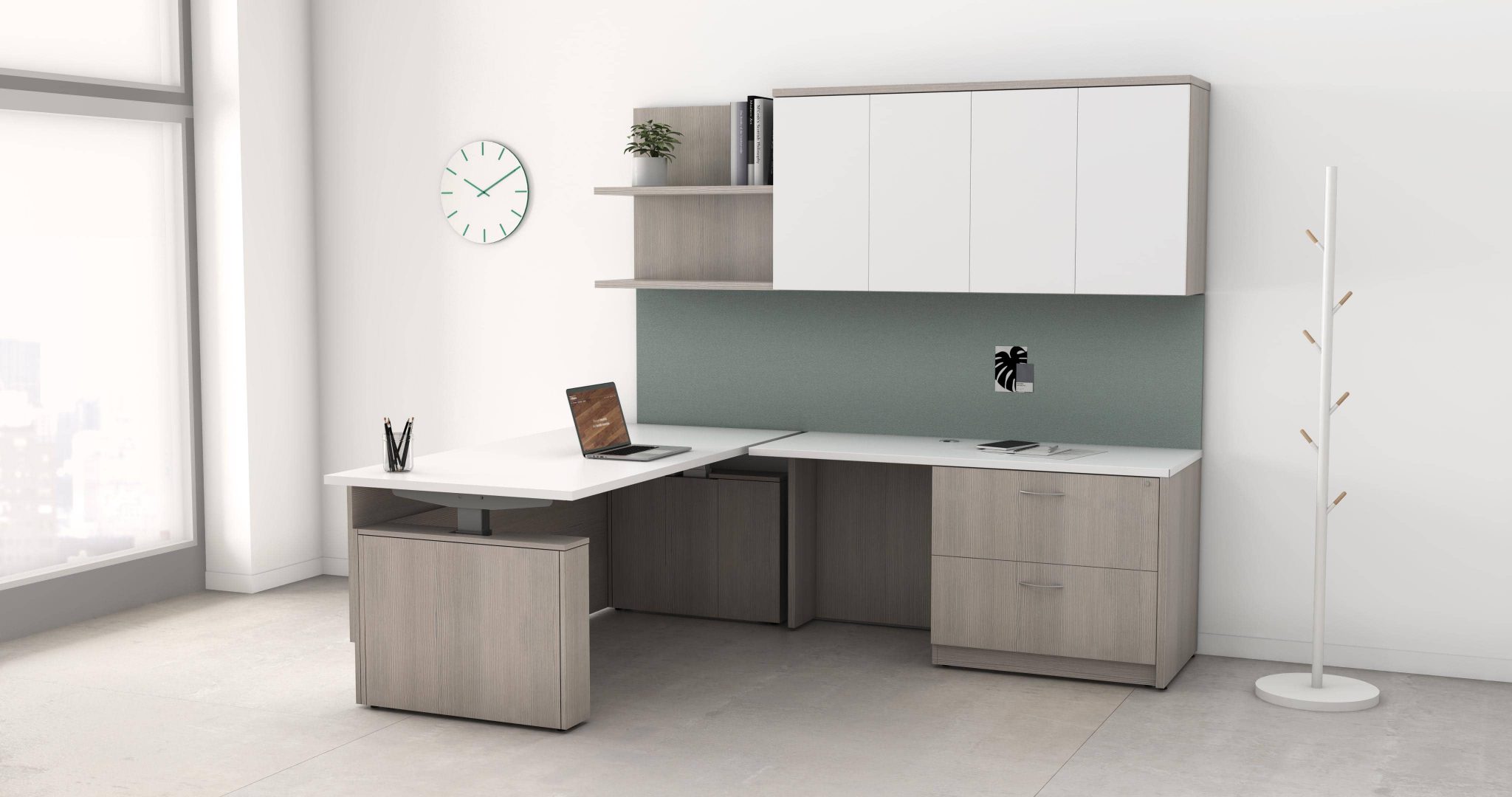 Ascend Desk Collection | DeskMakers | Alan Desk