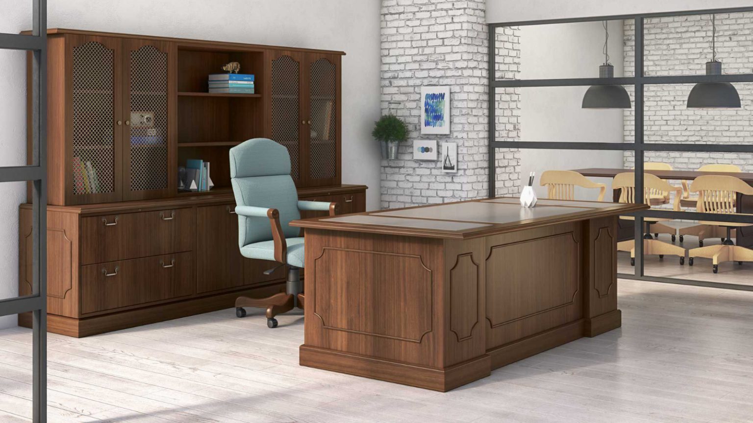 Canyon Series Office Furniture | Maverick | Alan Desk