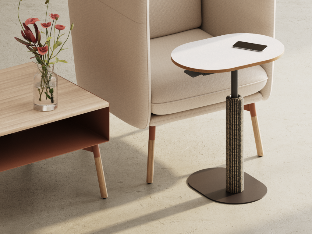Flux Laptop Table, Adjustable Height | Hightower | Alan Desk