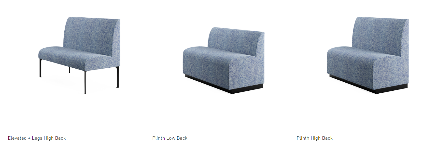 Luna Banquette Seating by Stylex | Alan Desk | Los Angeles