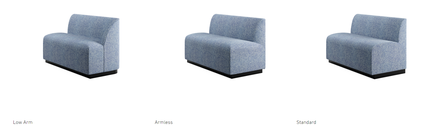 Luna Banquette Seating by Stylex | Alan Desk | Los Angeles