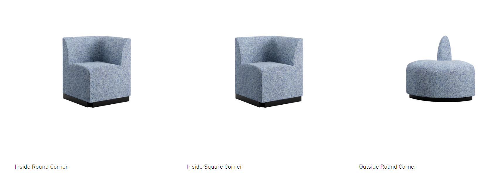 Luna Banquette Seating by Stylex | Alan Desk | Los Angeles